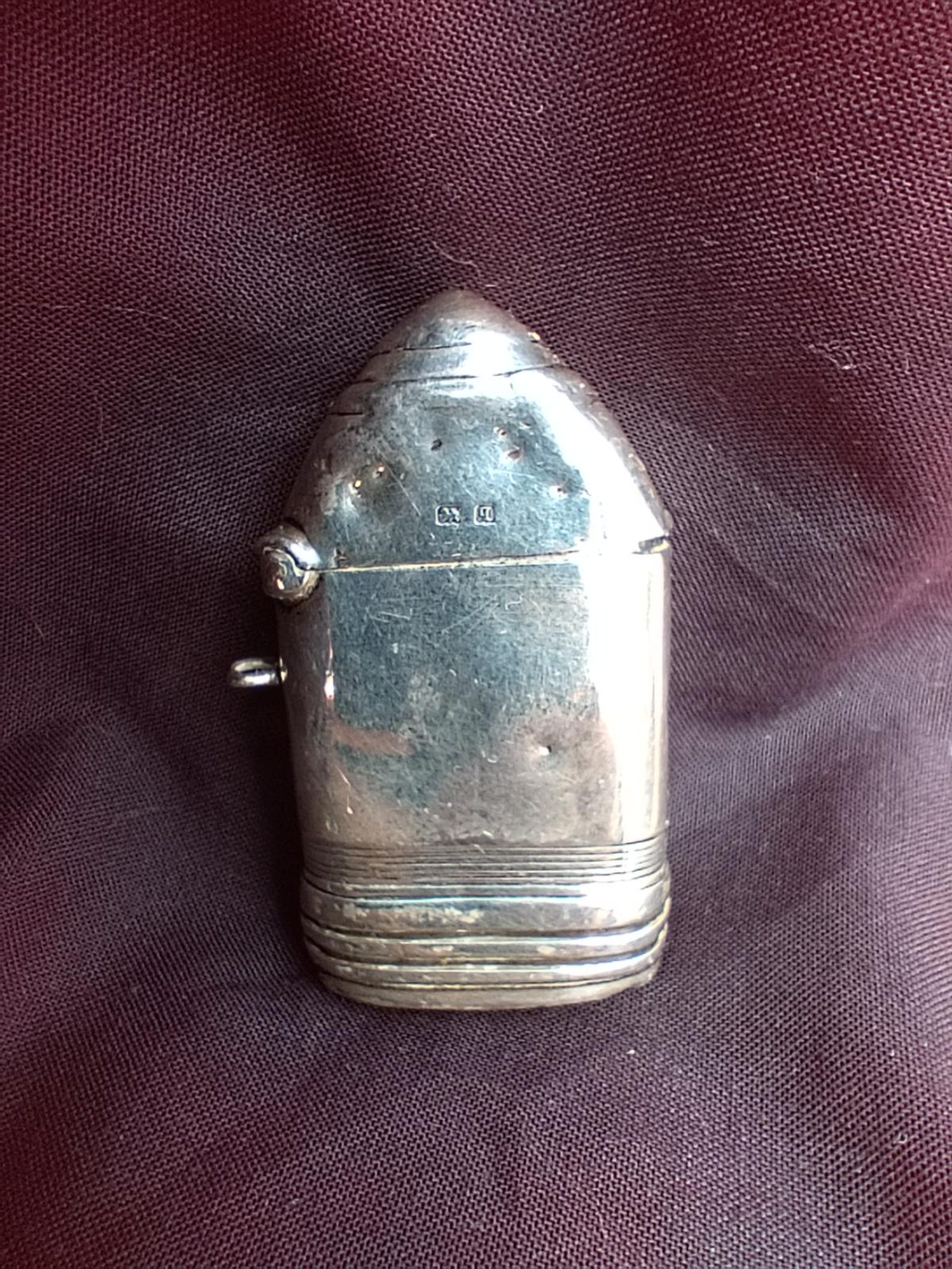 Antique Solid Silver George V Novelty WW1 Silver Howitzer Shell Vesta ...