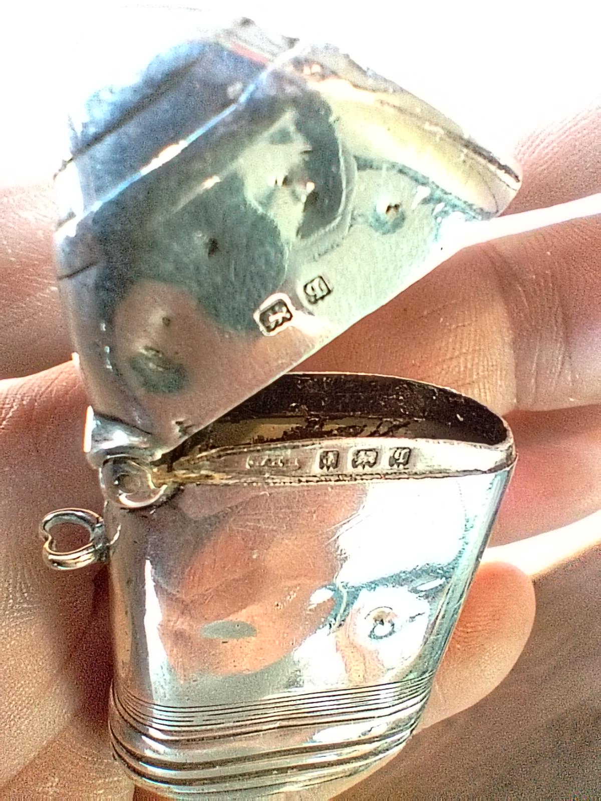 Antique Solid Silver George V Novelty WW1 Silver Howitzer Shell Vesta ...