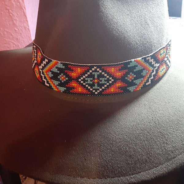 Native Beaded Hat - Etsy