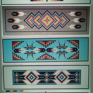 Native American Style Bookmarks Cross Stitch Pattern - Etsy