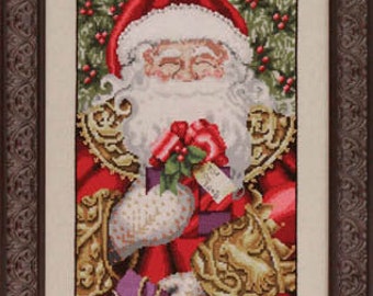 Mirabilia Santa Cross Stitch - Etsy