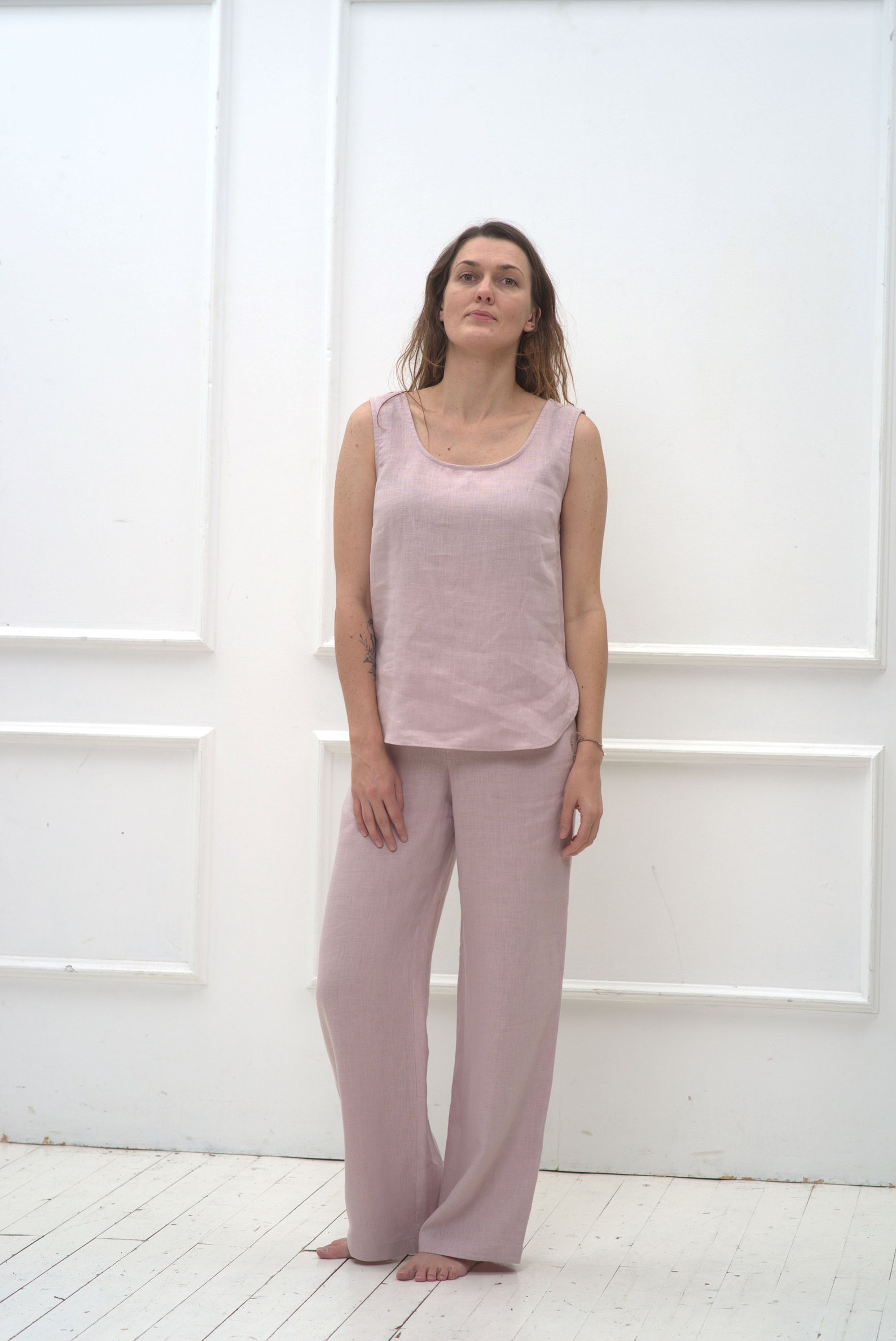 Linen pyjama SET/ Linen pajama set/ Sleepwear set/ Loose linen | Etsy