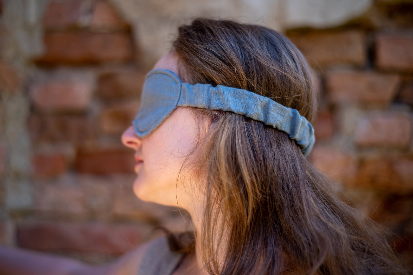 Linen Sleep Mask / Eye Mask / Linen Eye Mask / Linen Blindfold ...