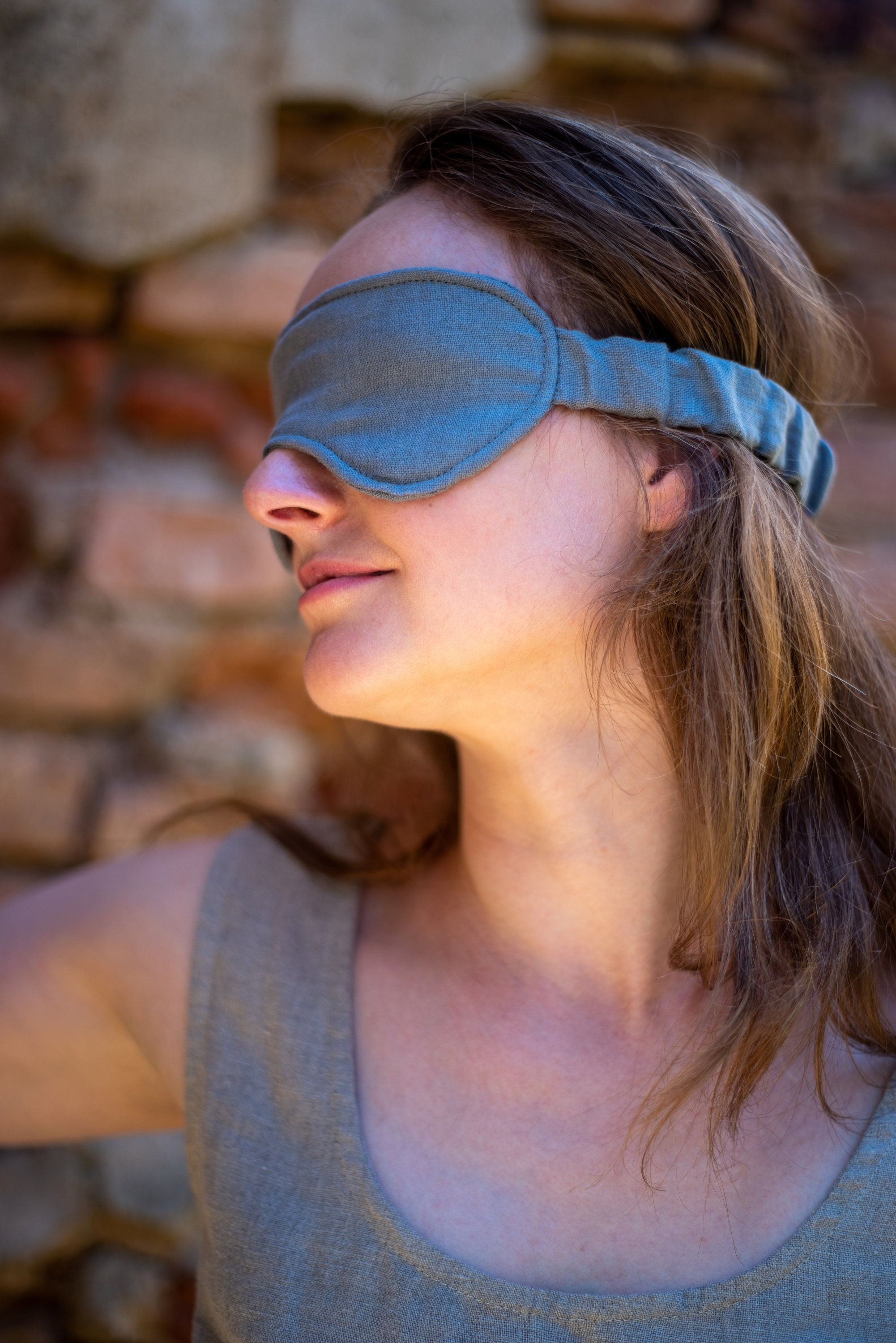 Linen Sleep Mask / Eye Mask / Linen Eye Mask / Linen Blindfold ...