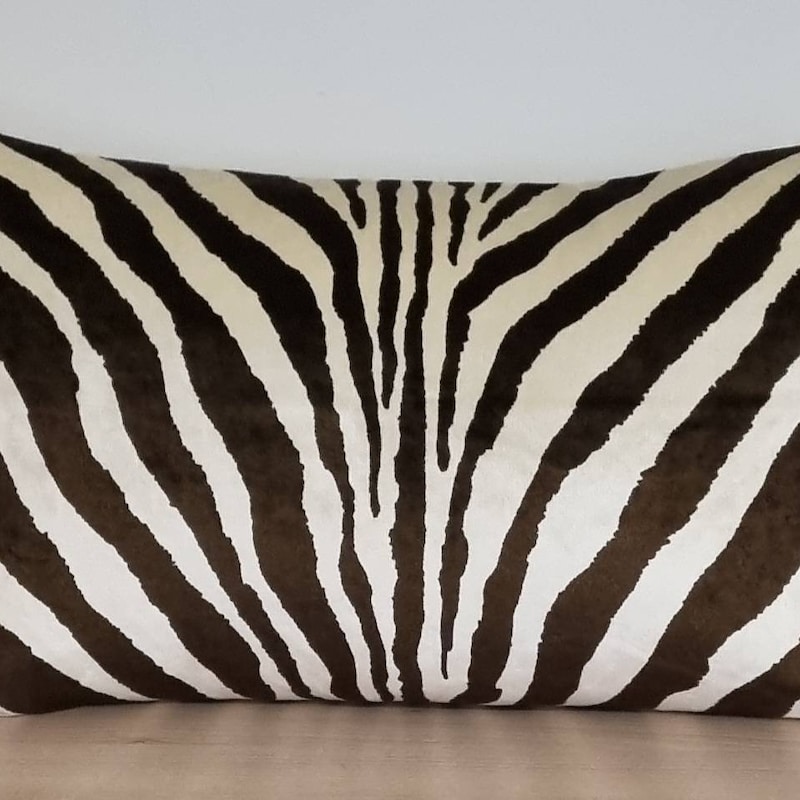 Zebra Pillow - Etsy