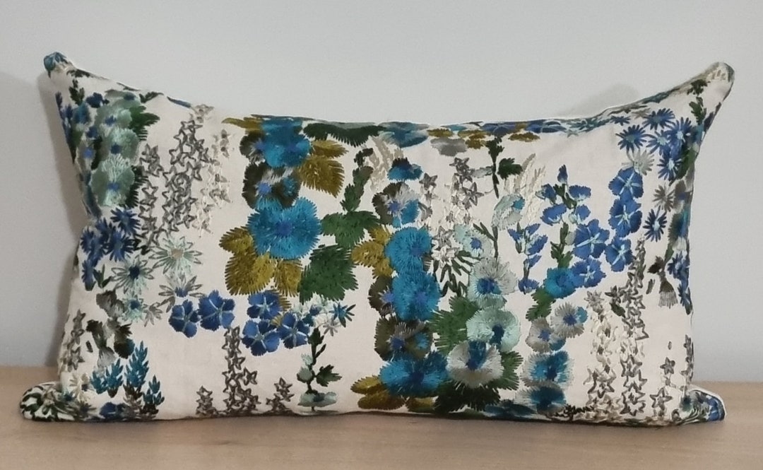 Designers Guild Hollyhock Celadon Cushion Cover 30x50 Cm - Etsy