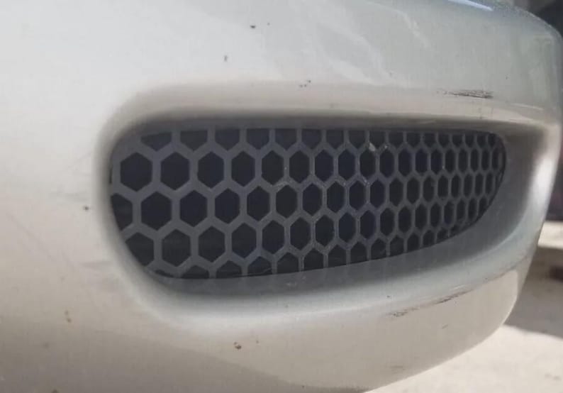 C5 Corvette Brake Duct Vent Grill 1997-2004 Left/right Set , Black or ...