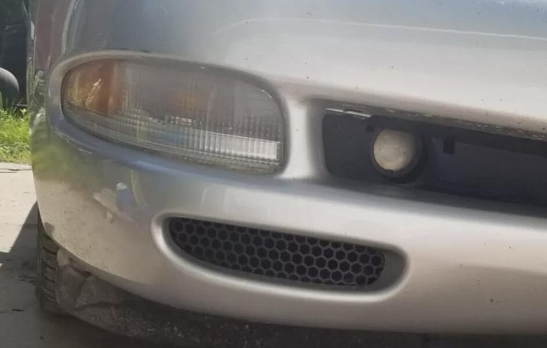 C5 Corvette Brake Duct Vent Grill 1997-2004 Left/right Set , Black or ...