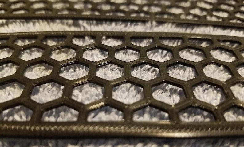 C5 Corvette Brake Duct Vent Grill 1997-2004 Left/right Set , Black or ...