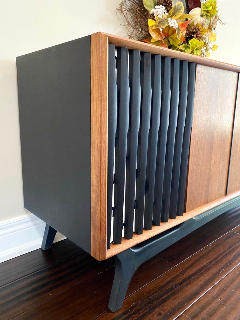 SOLD - 1950s MCM Emerson Console - Etsy