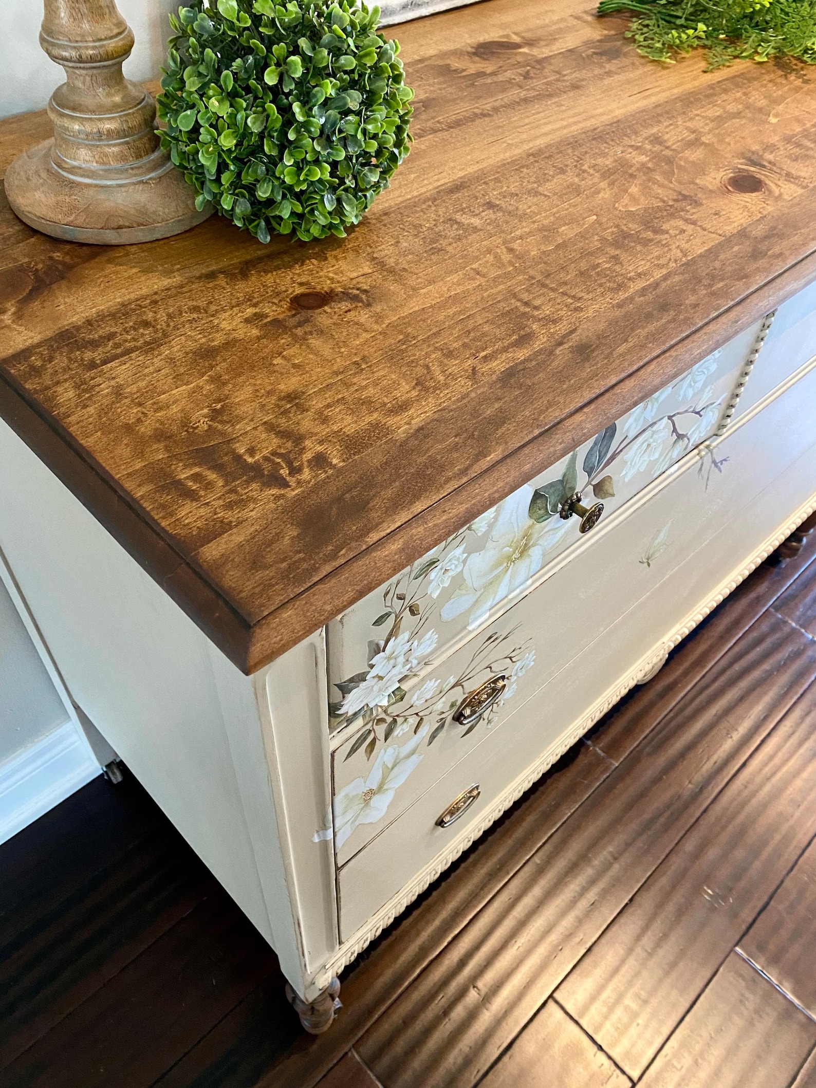 SOLD Jacques & Hay Antique Dresser - Etsy