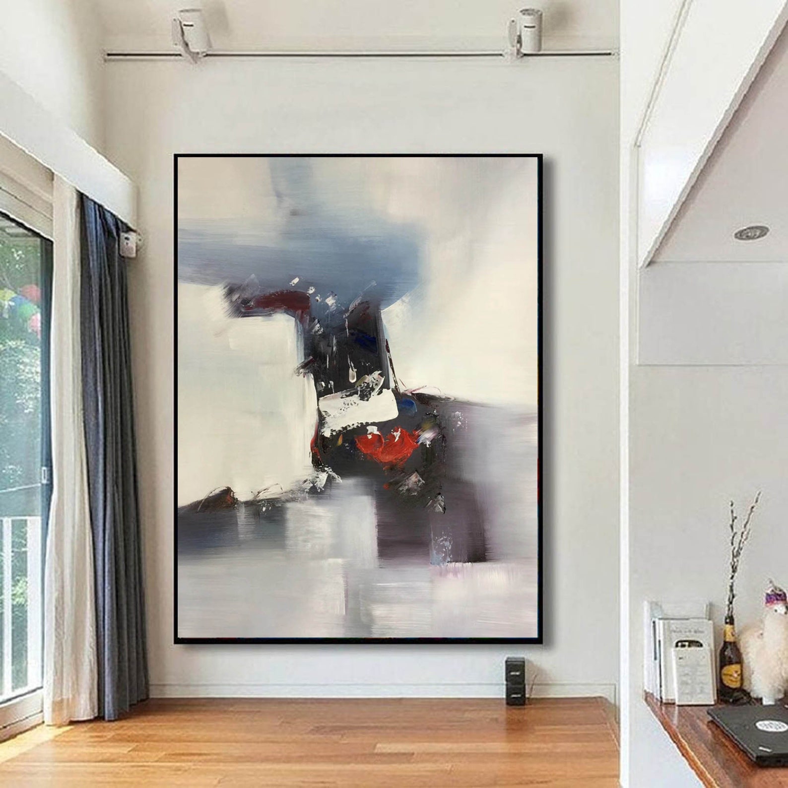 Extra large wall art canvas large abstract canvas art huge | Etsy