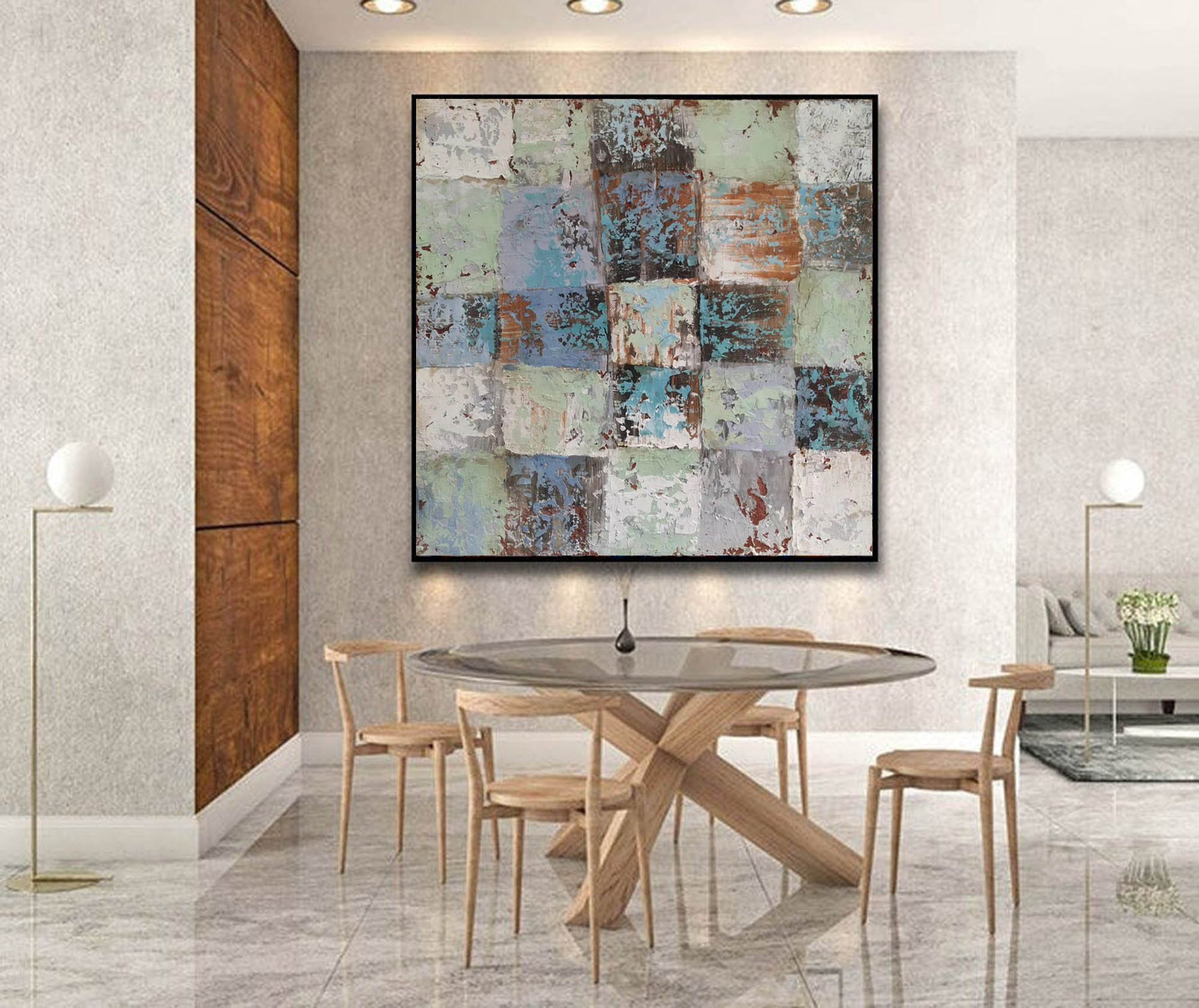 Large Abstract Painting Original, Abstract Oil Painting on Canvas ...