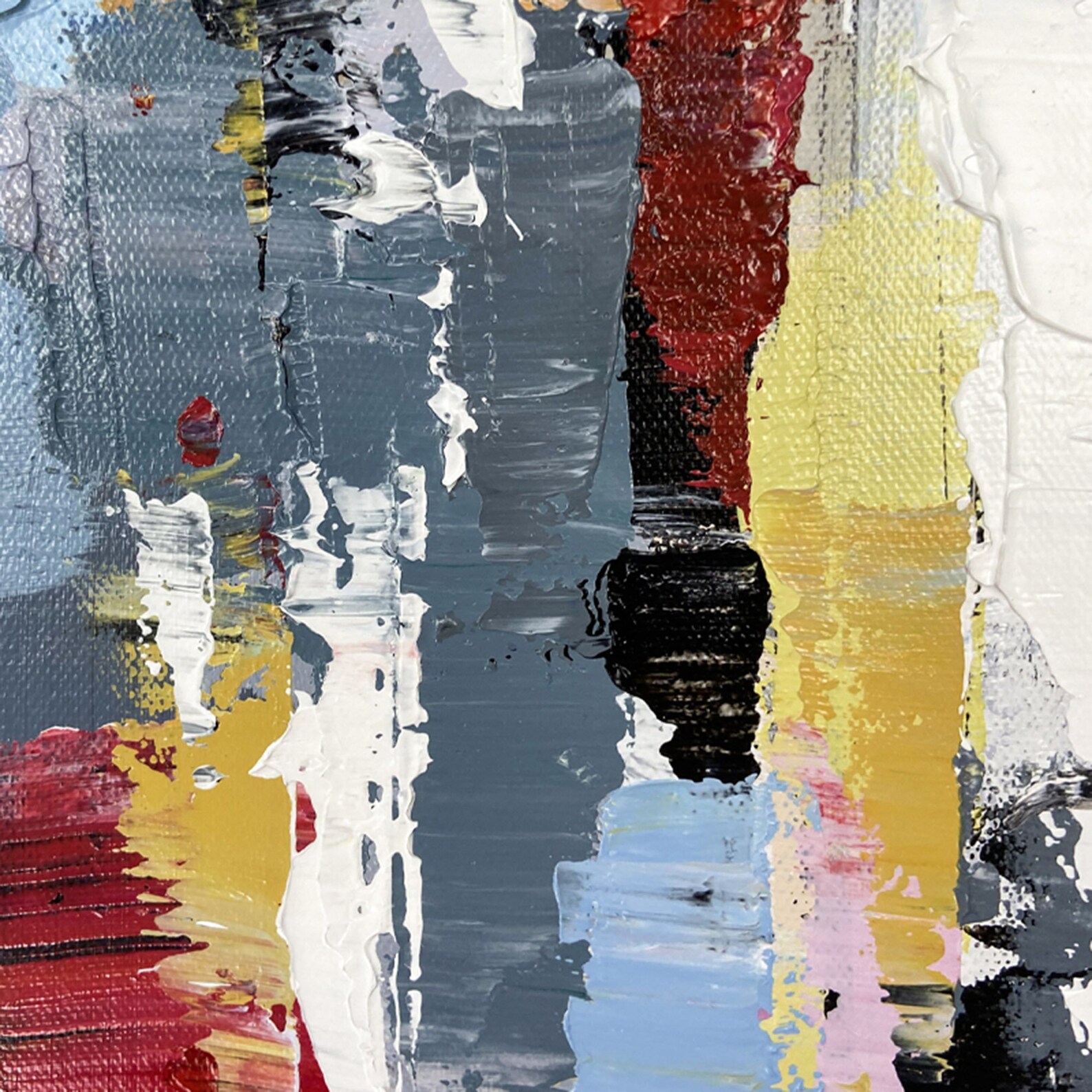 Original Oil Painting on Canvas, Modern Abstract Art Canvas, Large ...