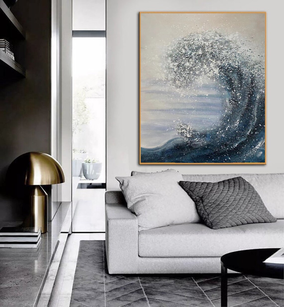 Extra Large Canvas Wall Art Large Abstract Painting Original - Etsy