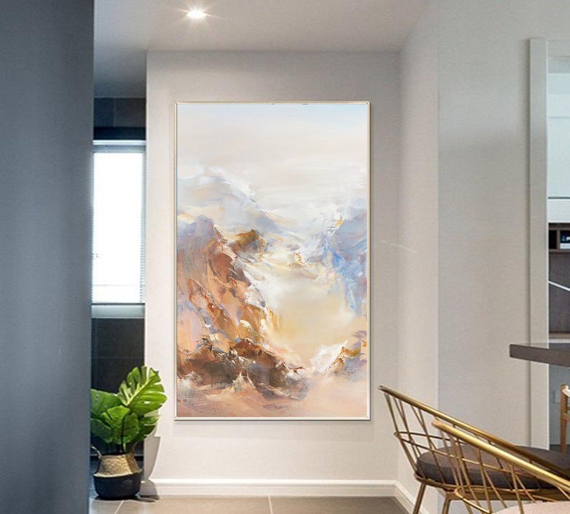 Extra large wall art canvas large canvas art abstract | Etsy