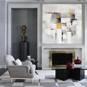 Modern Abstract Pantings on Canvas, Original Abstract Canvas Art ...