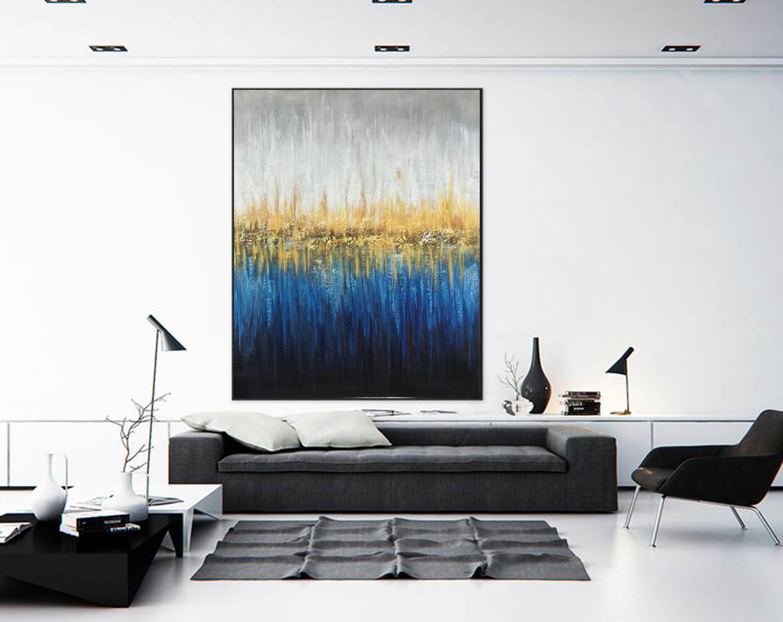 Abstract painting original large contemporary painting | Etsy