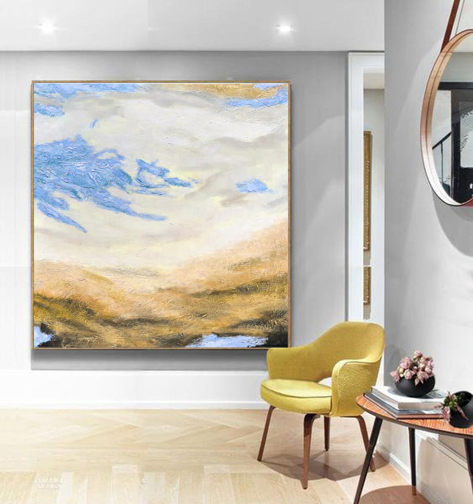 Oversized Canvas Wall Art Very Large Abstract Painting - Etsy