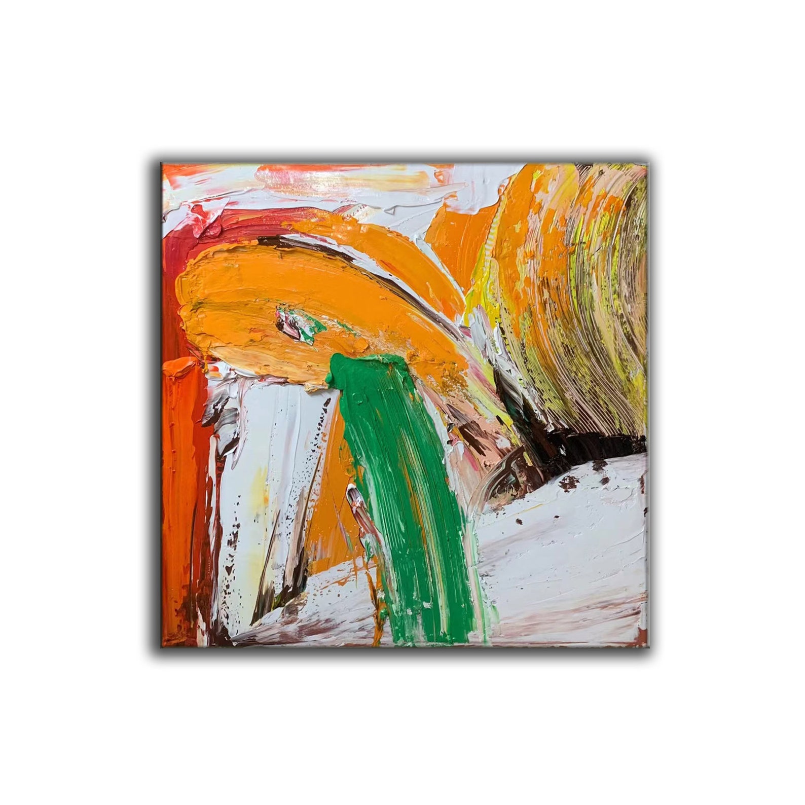 Colorful Canvas Art Original Abstract Painting Large - Etsy