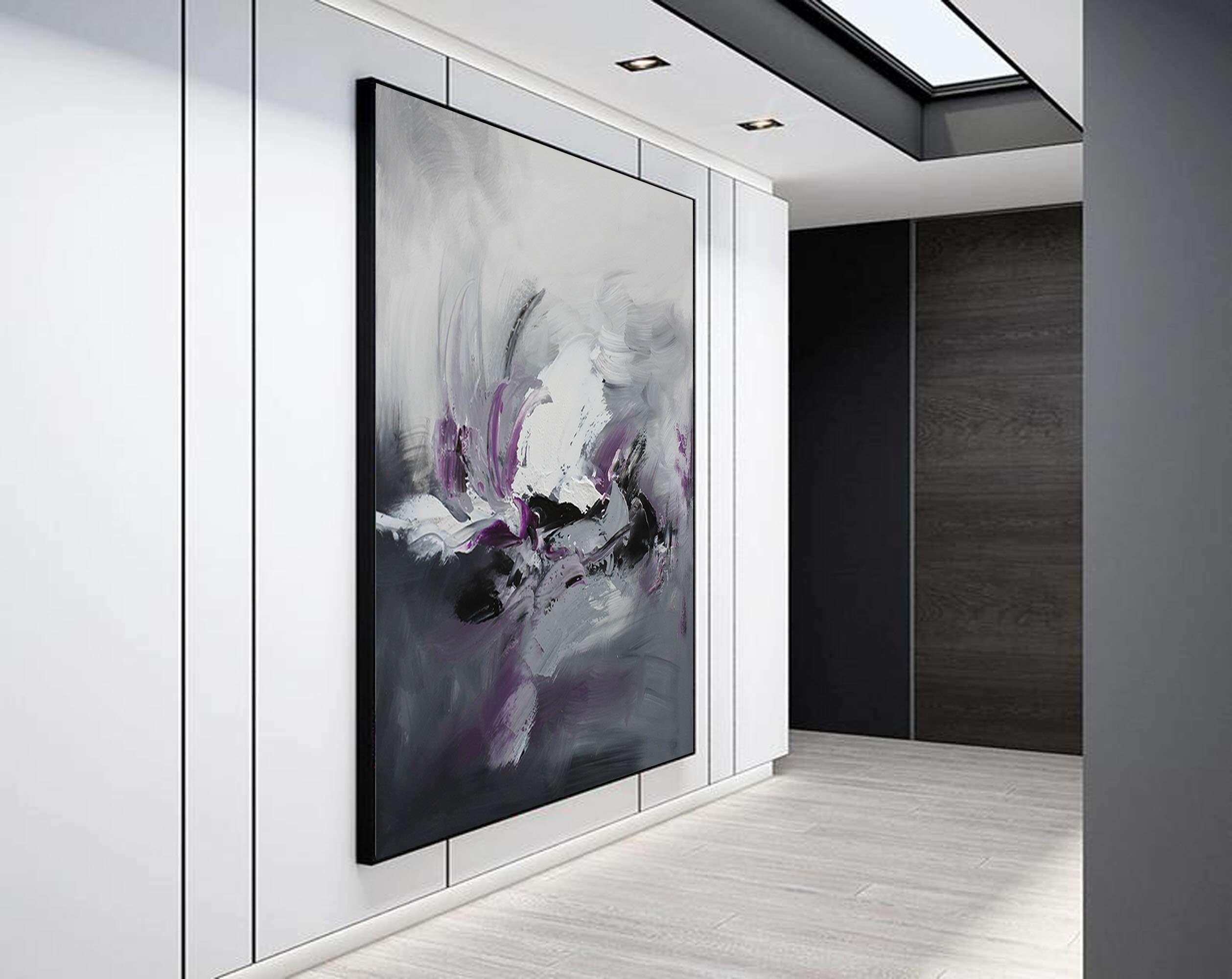 Large canvas wall art original abstract paintings on canvas | Etsy