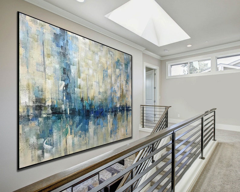 Large Abstract Painting on Canvas, Original Abstract Oil Painting ...