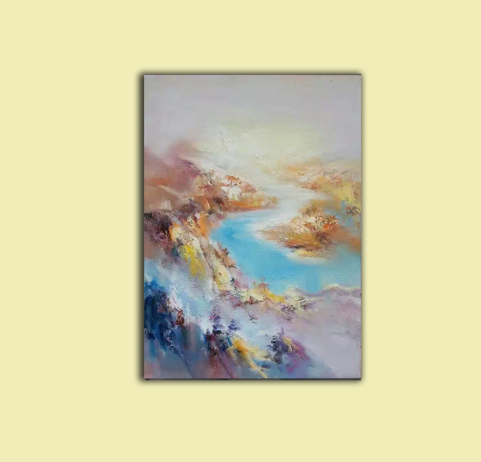 Large Landscape Painting Abstract Original Painting on - Etsy