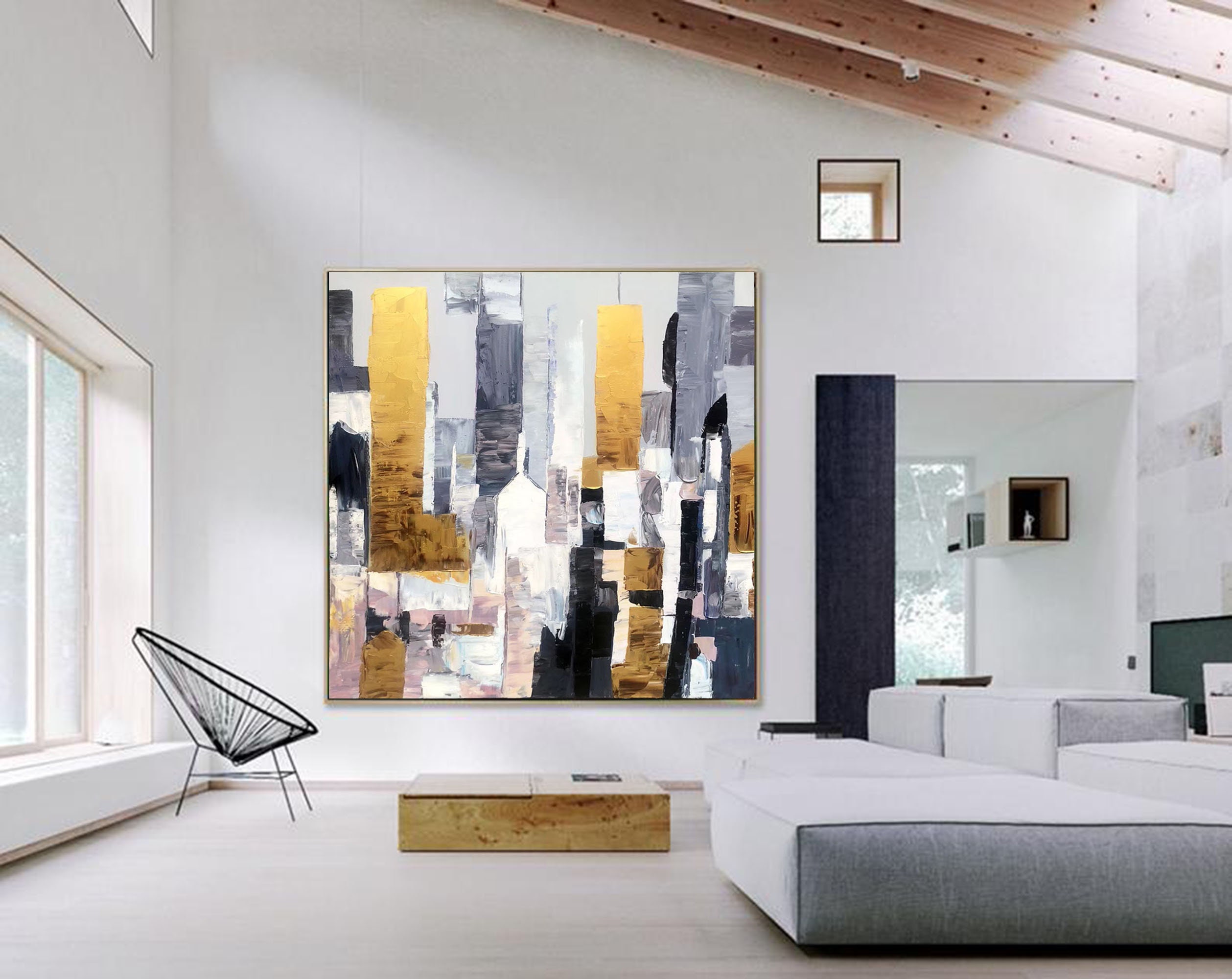 Large Abstract Painting Large Canvas Wall Art Extra Large - Etsy