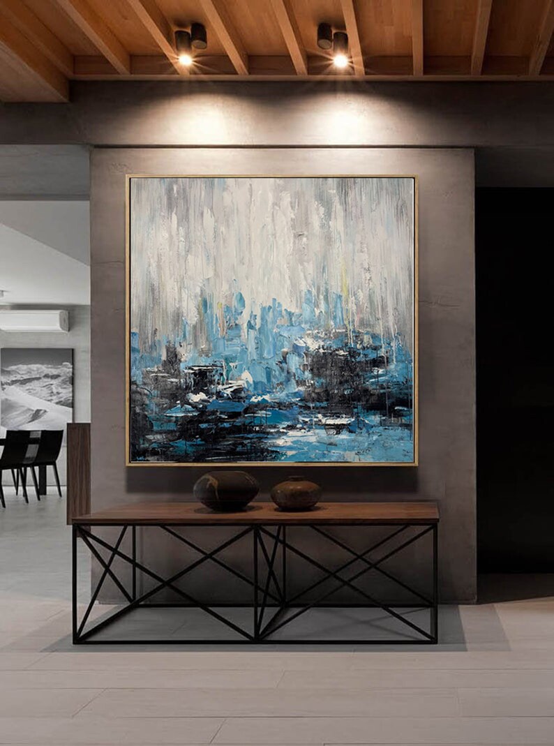 Extra Large Wall Art Abstract, Large Abstract Painting Original Canvas ...