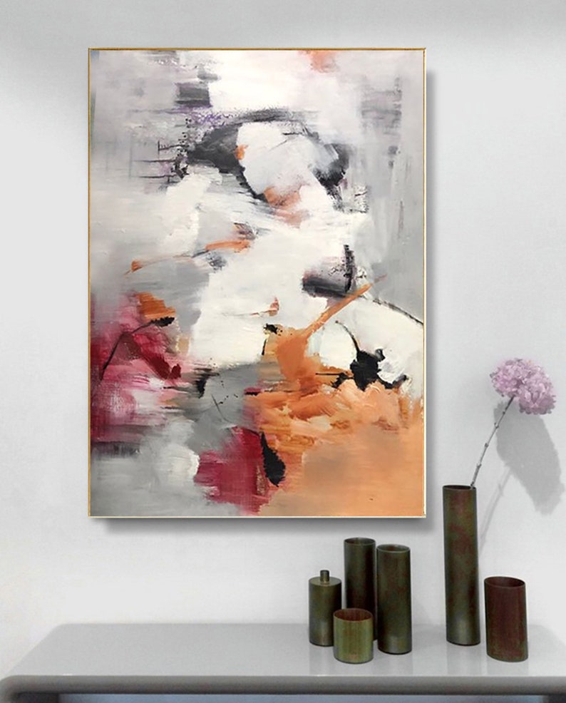 Large Canvas Wall Art Large Abstract Painting Original - Etsy
