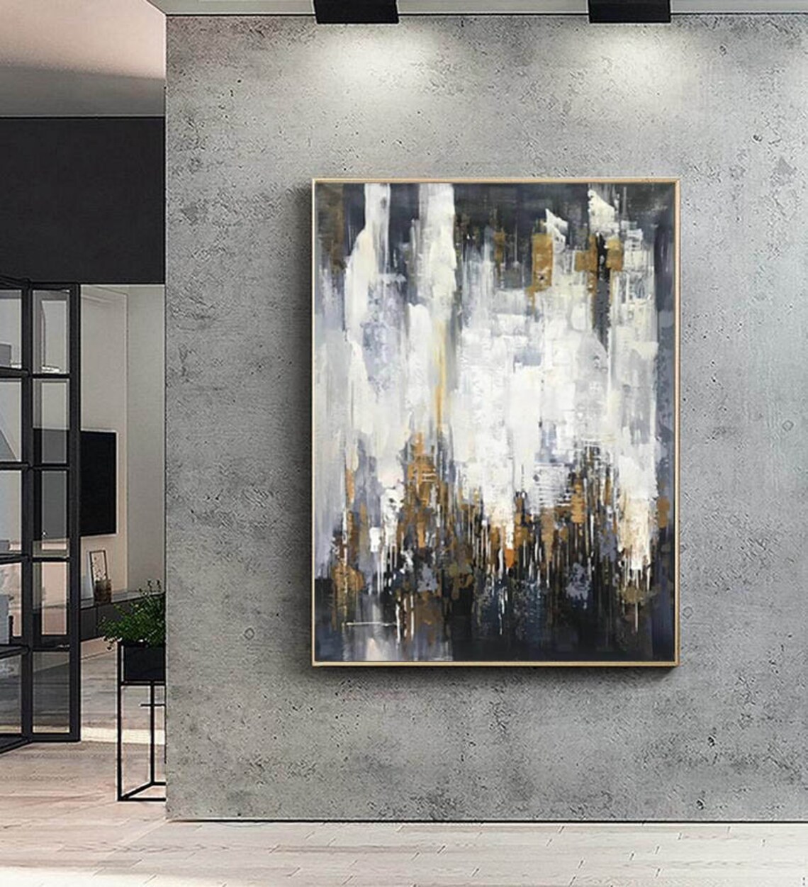 Original Abstract Painting on Canvas Abstract Canvas Art - Etsy