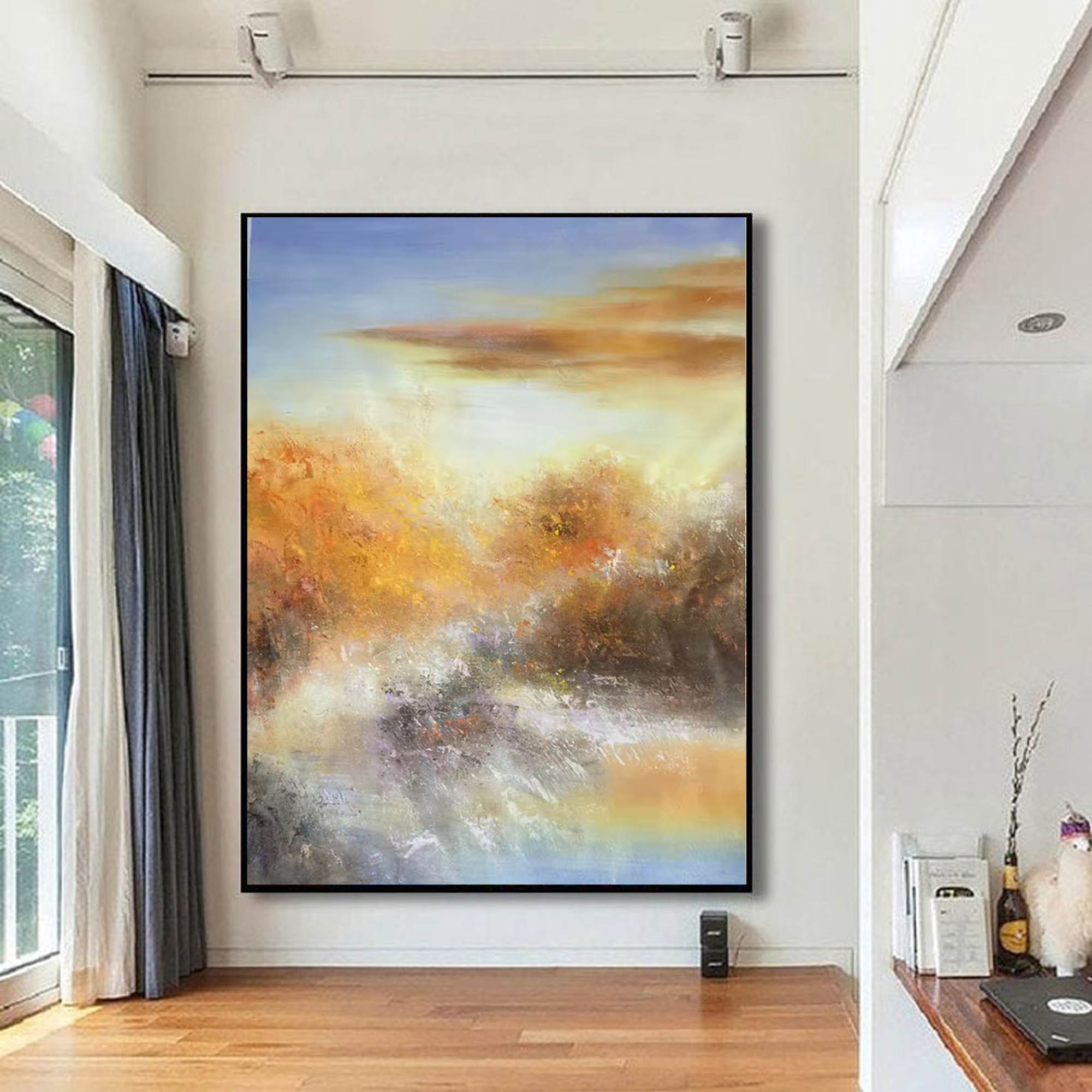 Modern Abstract Art Painting, Abstract Canvas Art, Abstract Painting ...