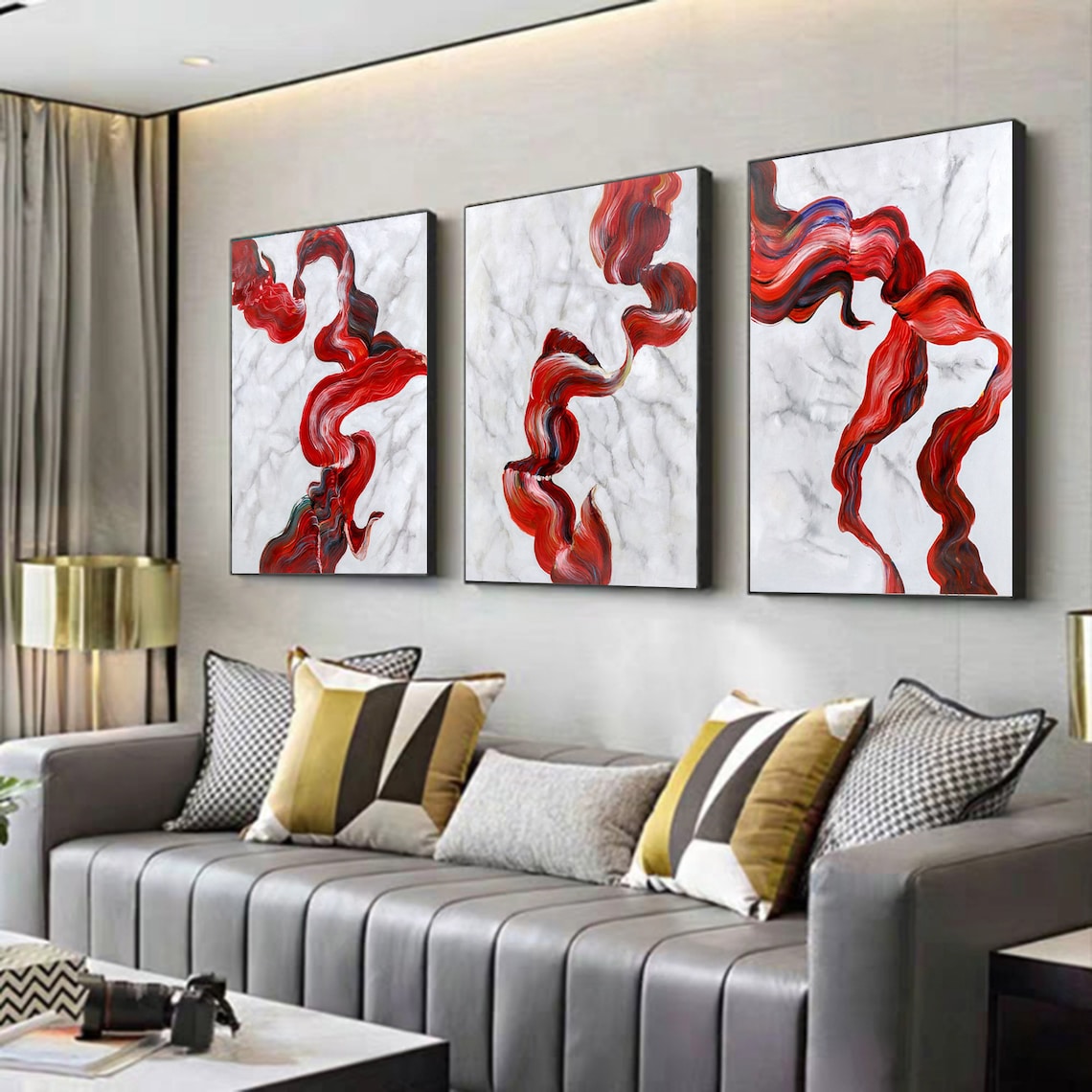 Modern Abstract Painting on Canvas Original Extra Large - Etsy