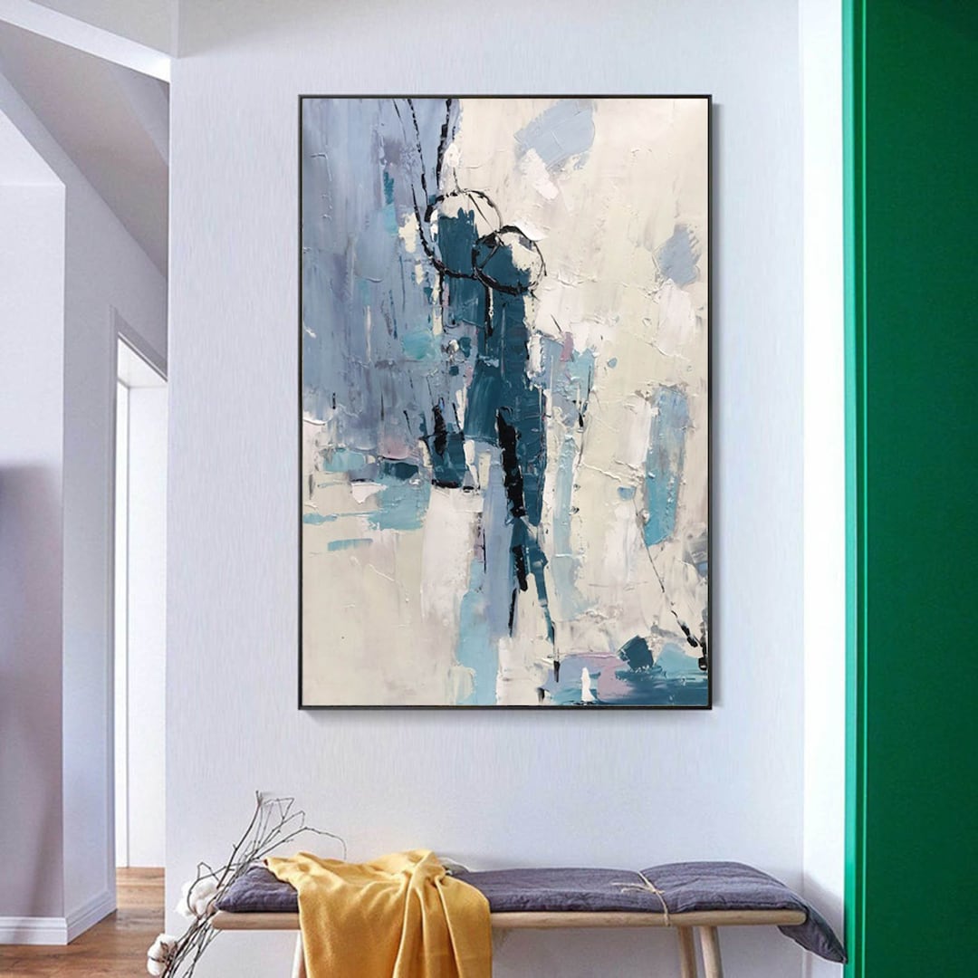 Large Abstract Canvas Art, Extra Large Wall Art Abstract, Original Oil ...