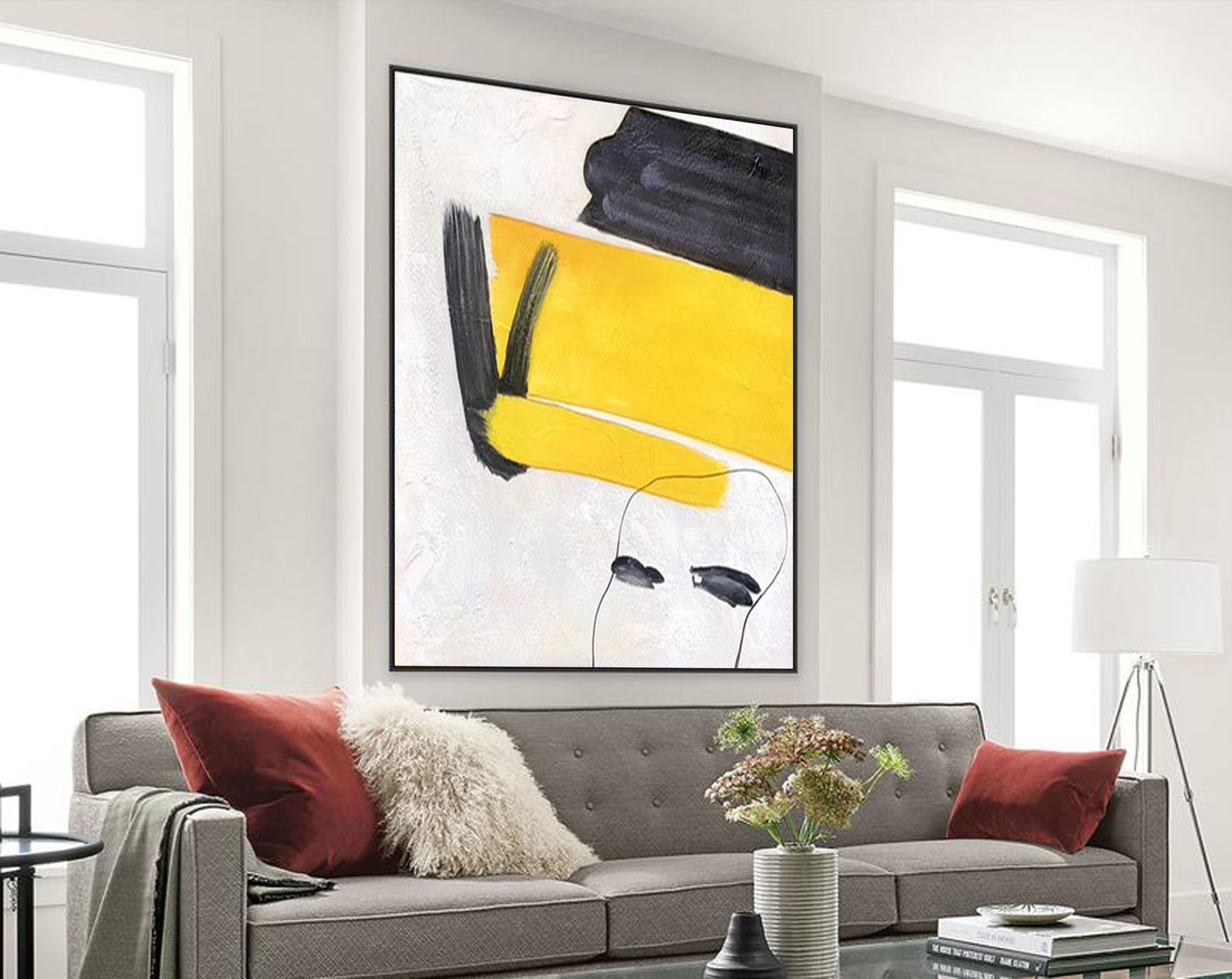 Large Painting on Canvas Original Extra Large Wall Art Large | Etsy