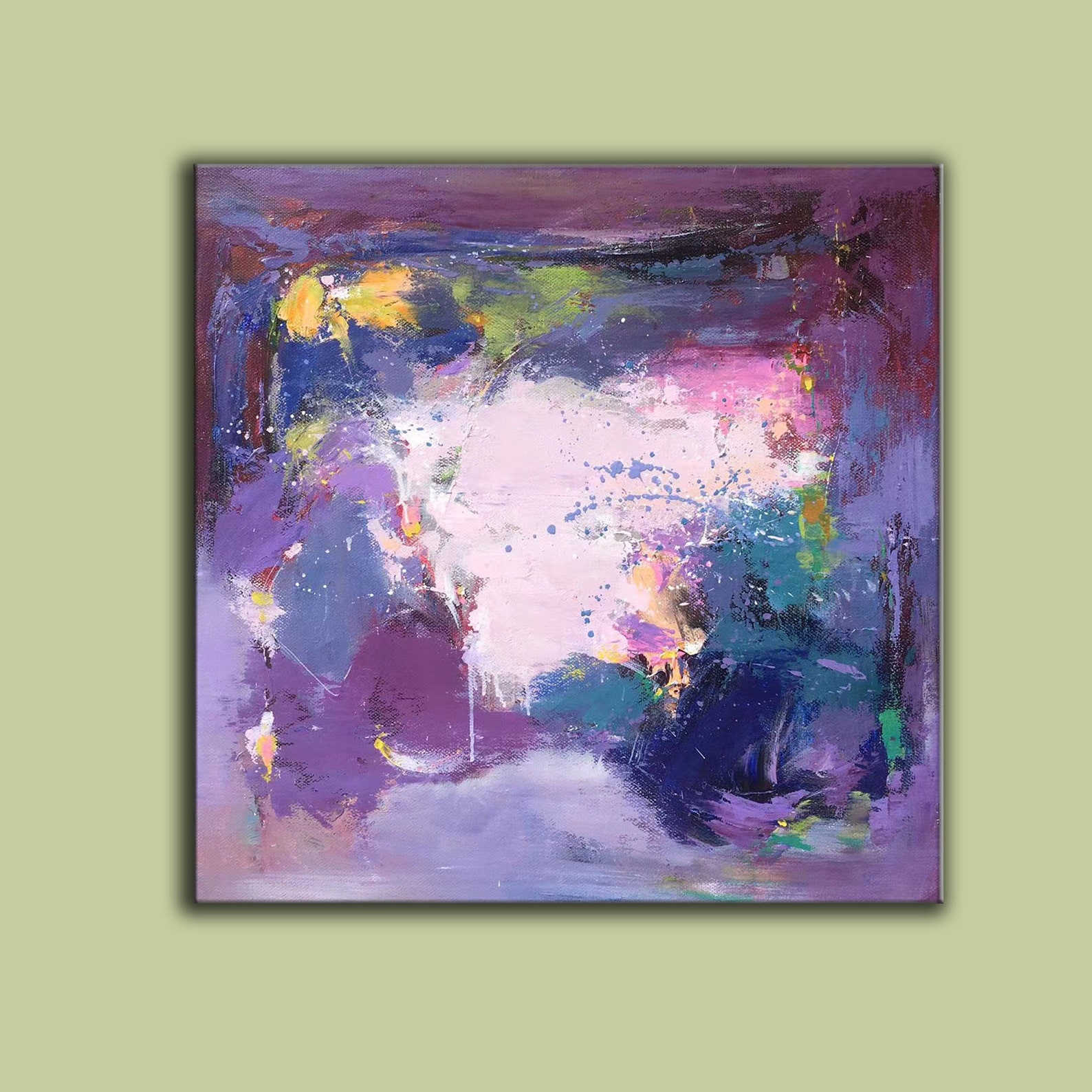 Large Abstract Wall Art Original Abstract Oil Painting - Etsy