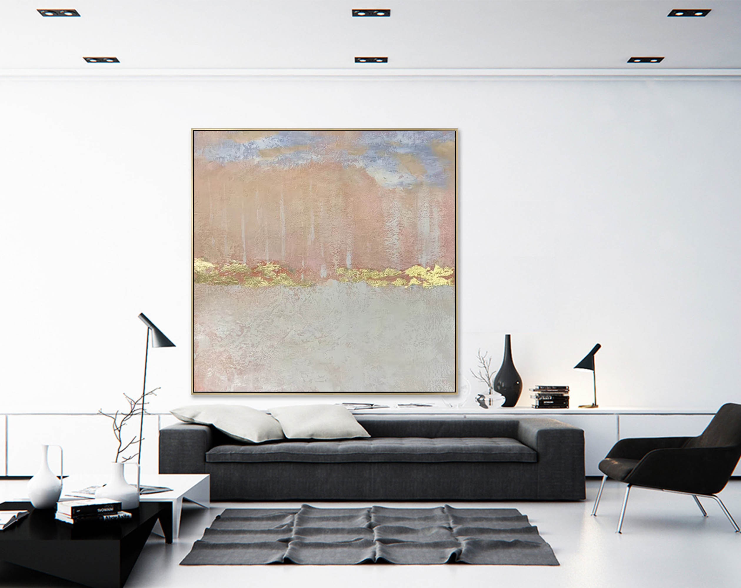 Extra Large Oil Painting Large Canvas Art Modern Abstract | Etsy