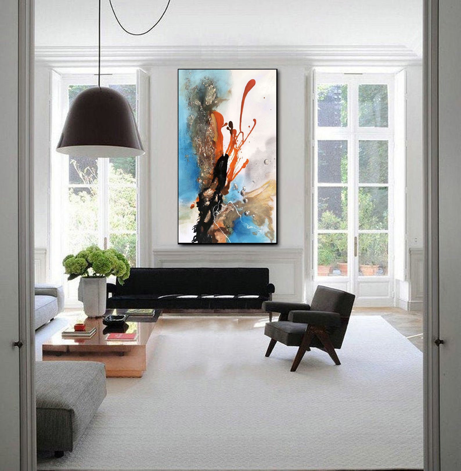 Oversized Wall Art Abstract Modern Abstract Painting - Etsy