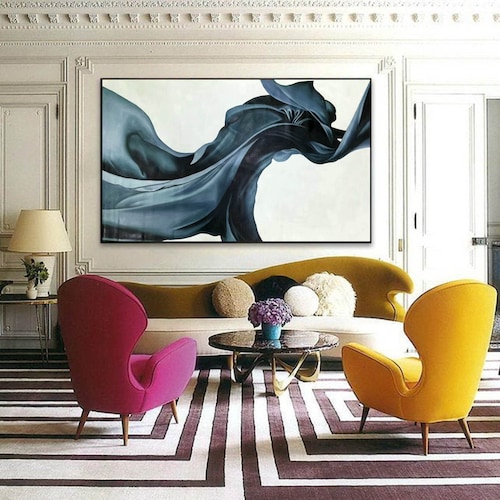 Extra Large Wall Art Landscape Abstract Painting Original - Etsy