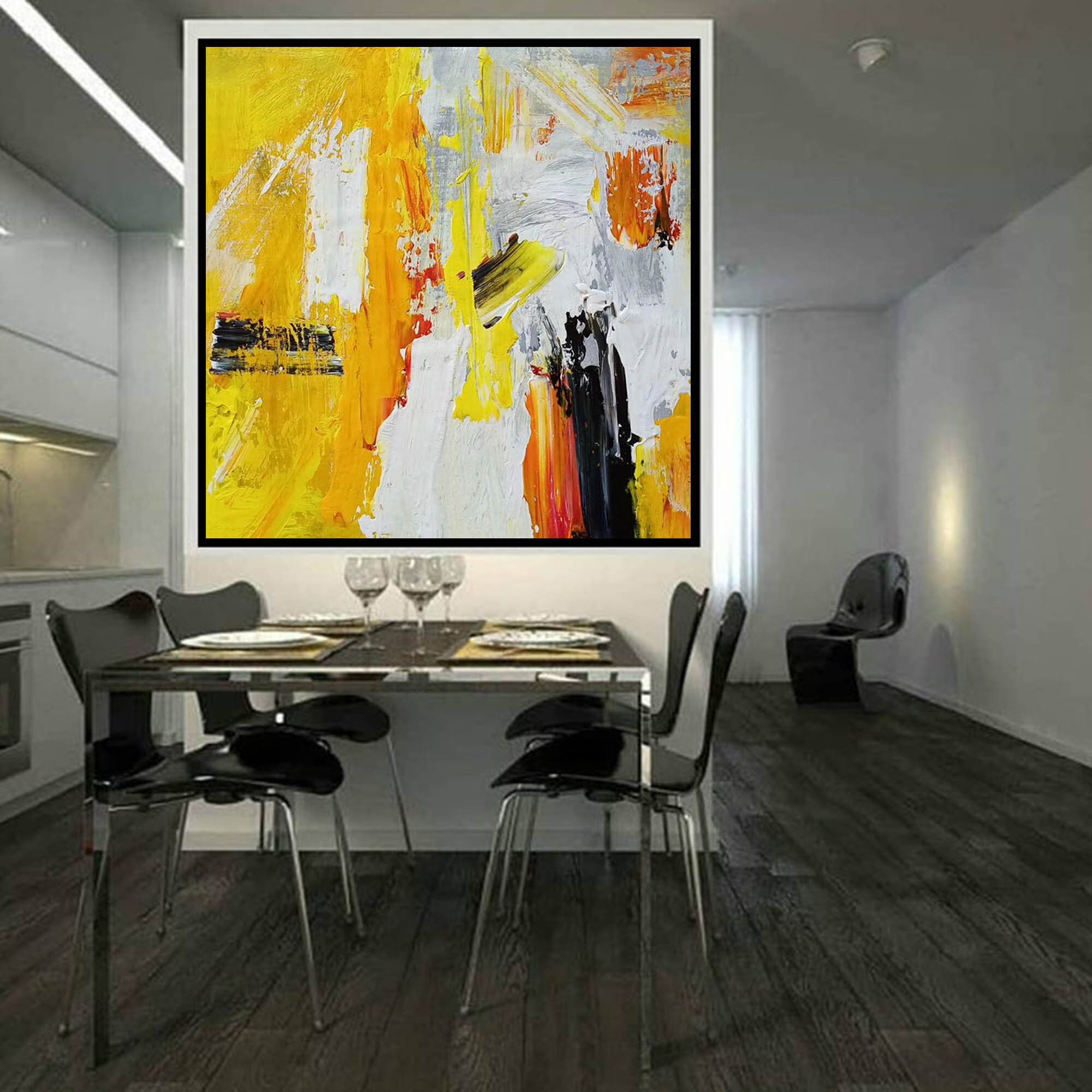 Abstract painting original large extra large painting on | Etsy