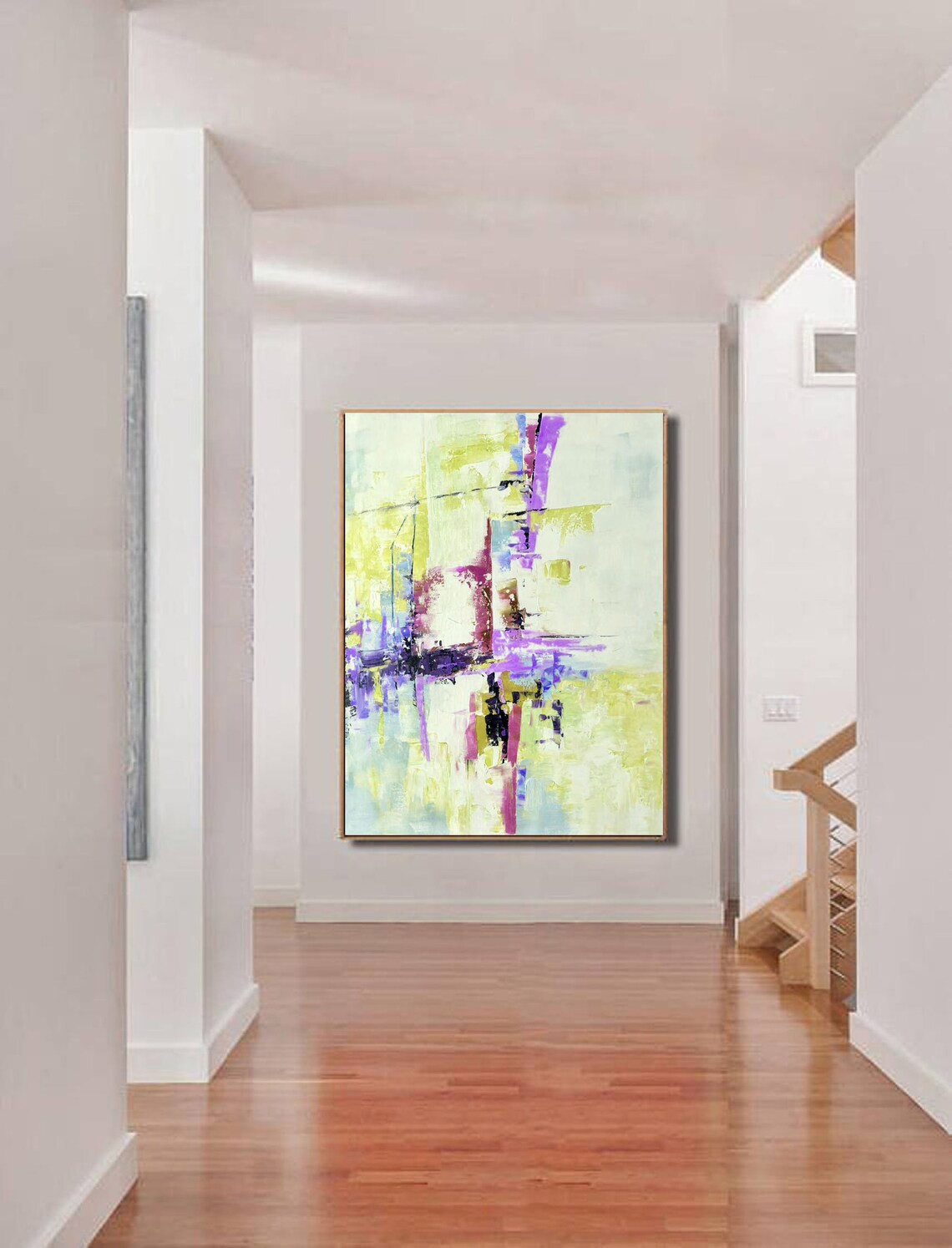 Large abstract painting large abstract canvas art original | Etsy