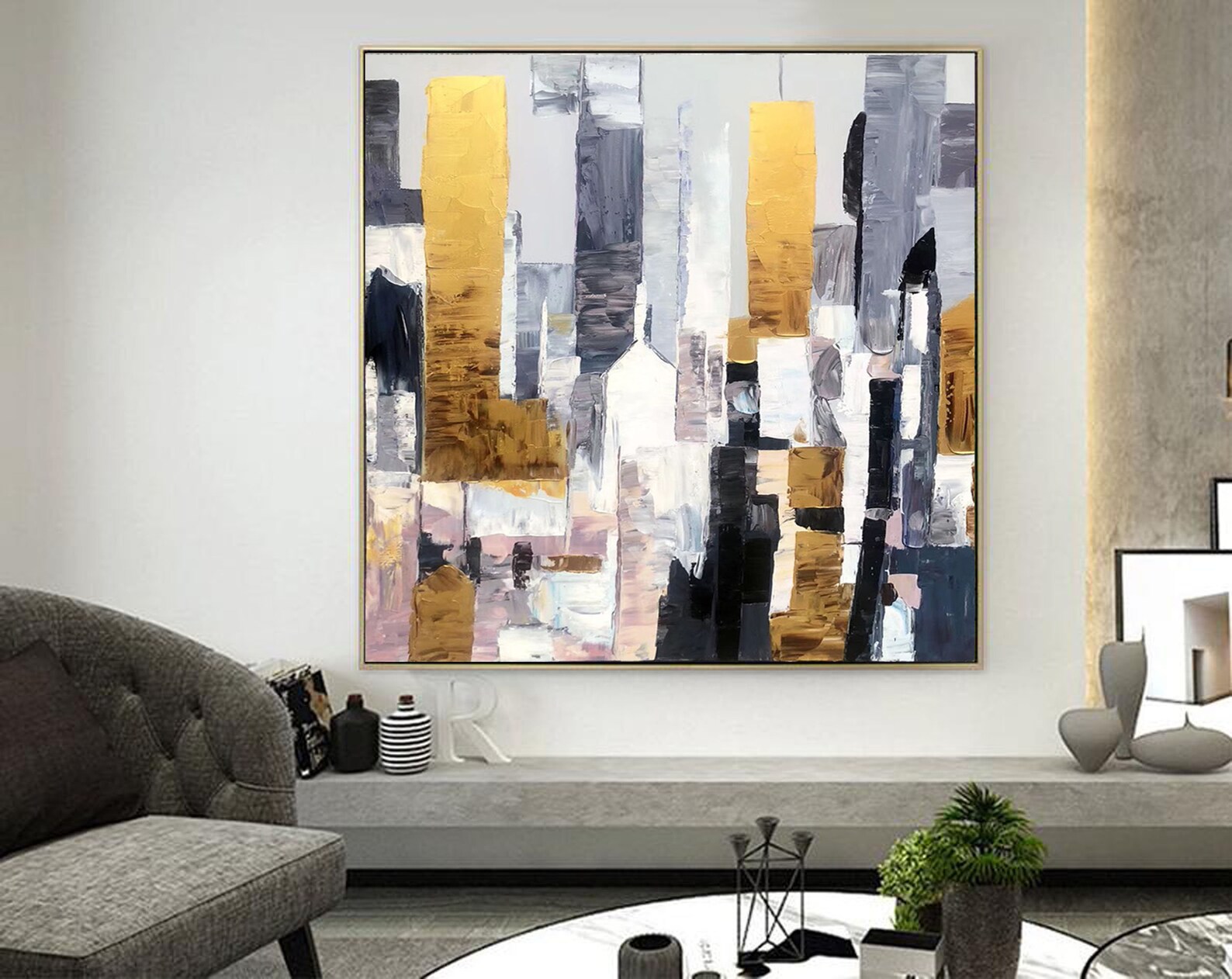 Large Abstract Painting Large Canvas Wall Art Extra Large - Etsy