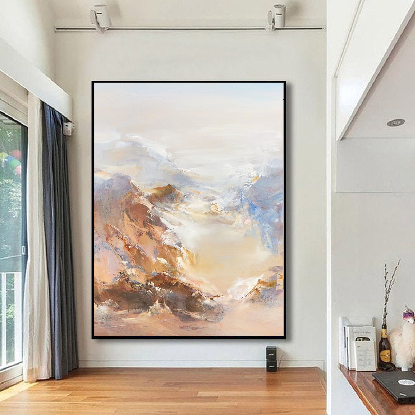 Extra Large Wall Art Canvas, Large Canvas Art Abstract Landscape ...