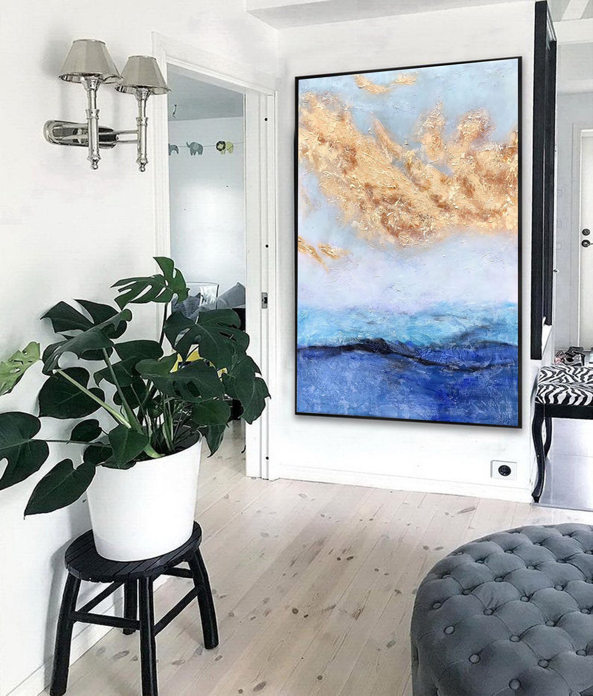 Large Canvas Wall Art Oversized Framed Canvas Wall Art - Etsy