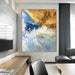 Extra Large Wall Art Canvas, Large Abstract Painting, Oversized Canvas ...