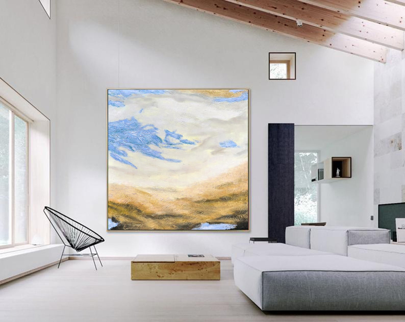 Oversized Canvas Wall Art Very Large Abstract Painting - Etsy