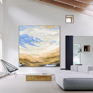 Oversized Canvas Wall Art, Very Large Abstract Painting Original ...