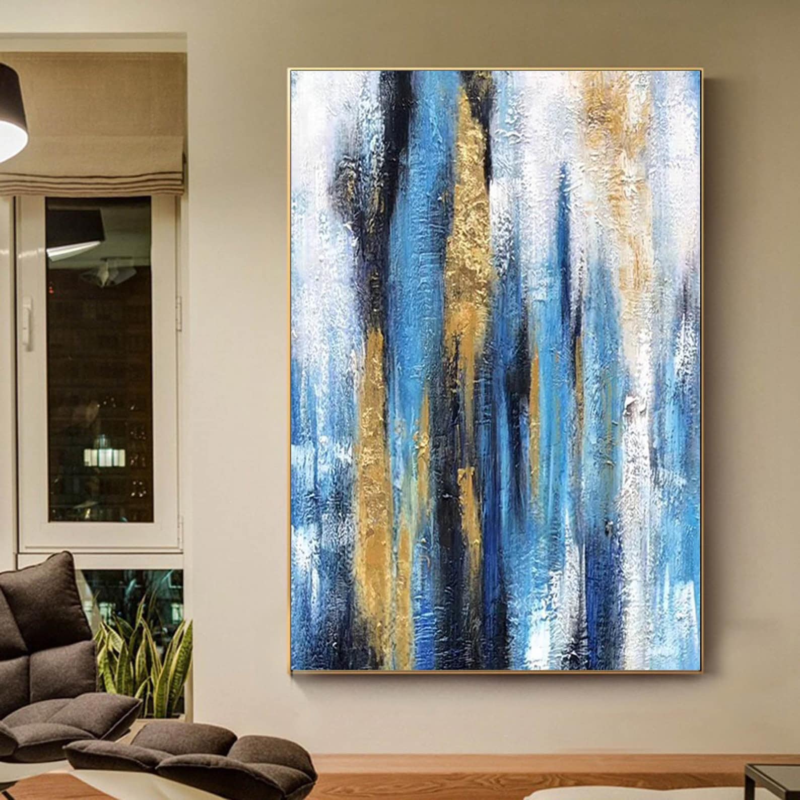 Modern Abstract Painting on Canvas Original Large Canvas - Etsy