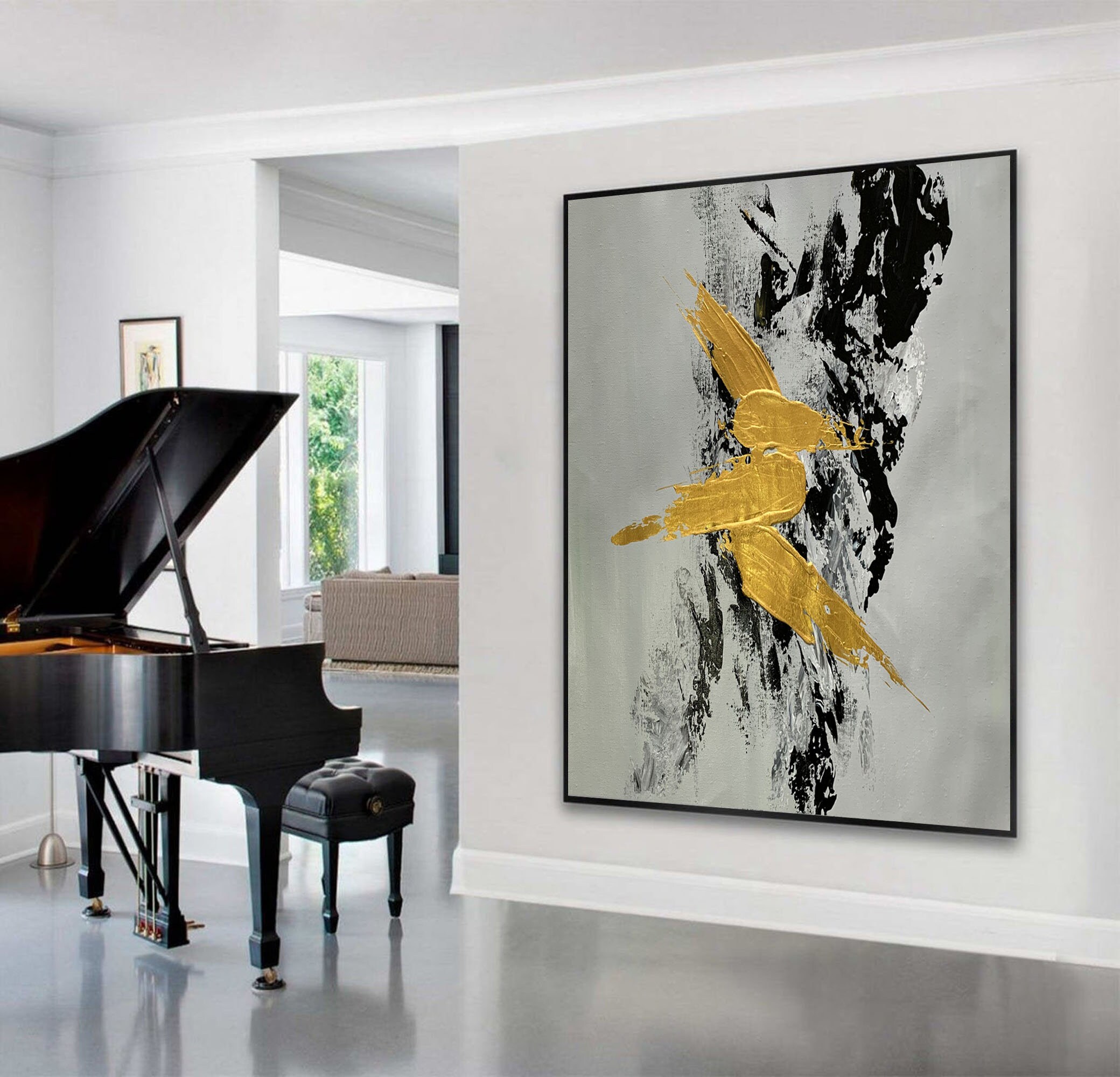 Abstract Painting Original Large Modern Abstract Painting | Etsy