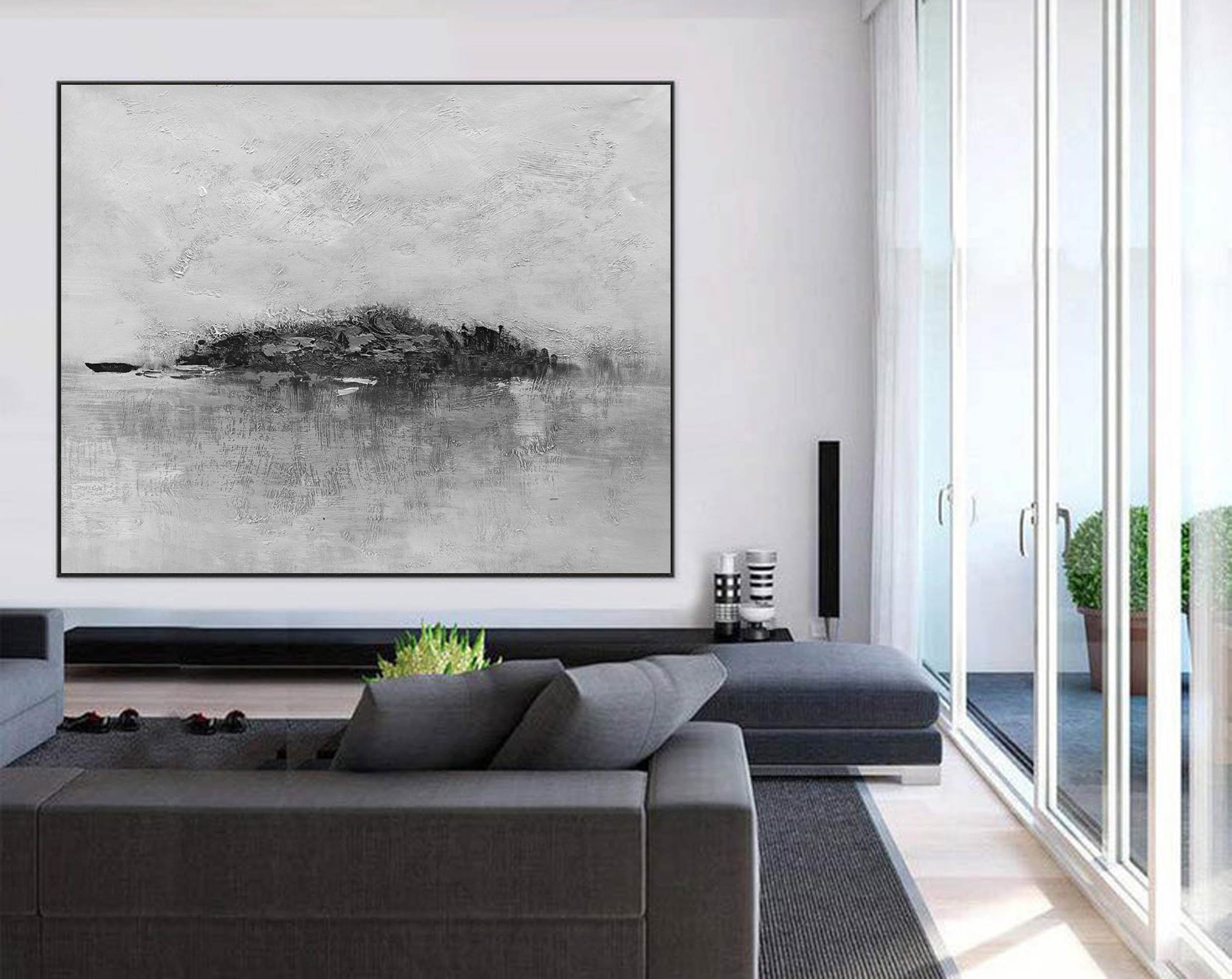 Large Oil Painting Canvas, Extra Large Wall Art, Original Textured Wall ...